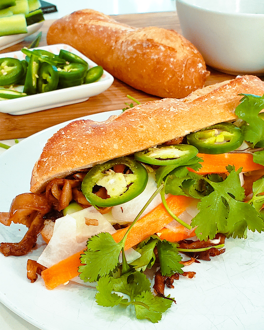 banh mi pulled